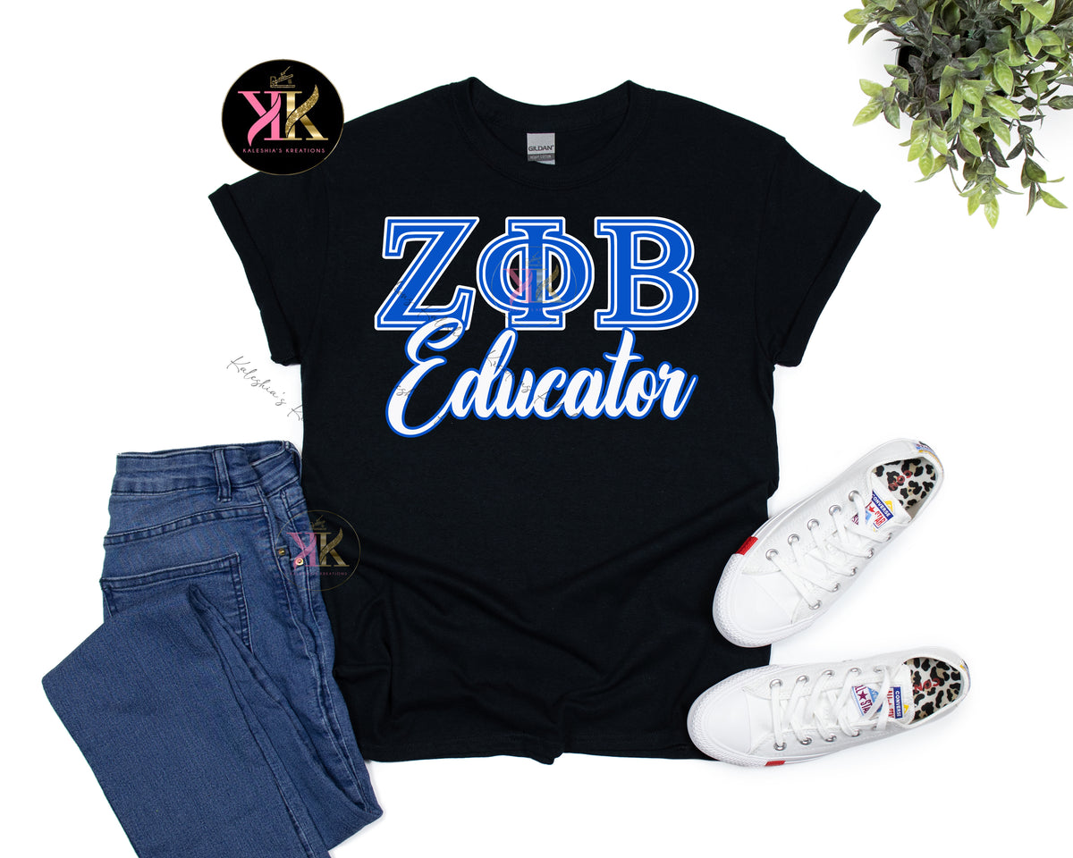 ZPB Personalized Career Tee – Kaleshia’s Kreations